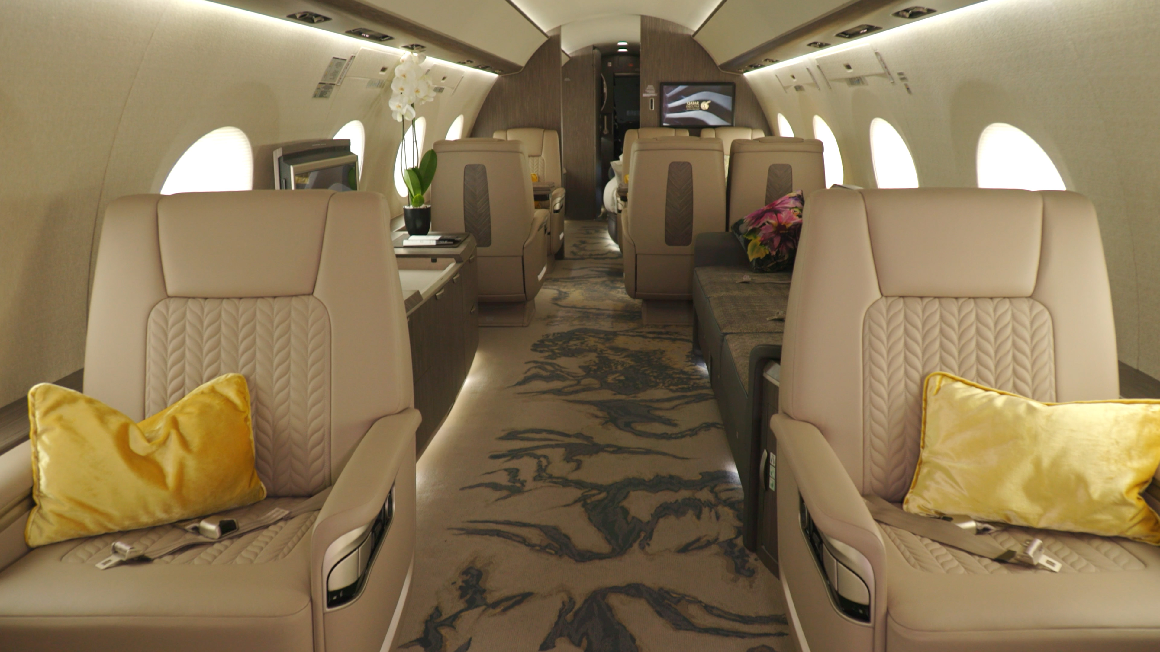 Step Aboard Qatar Executive's Gulfstream G700 Business Jet | Business ...