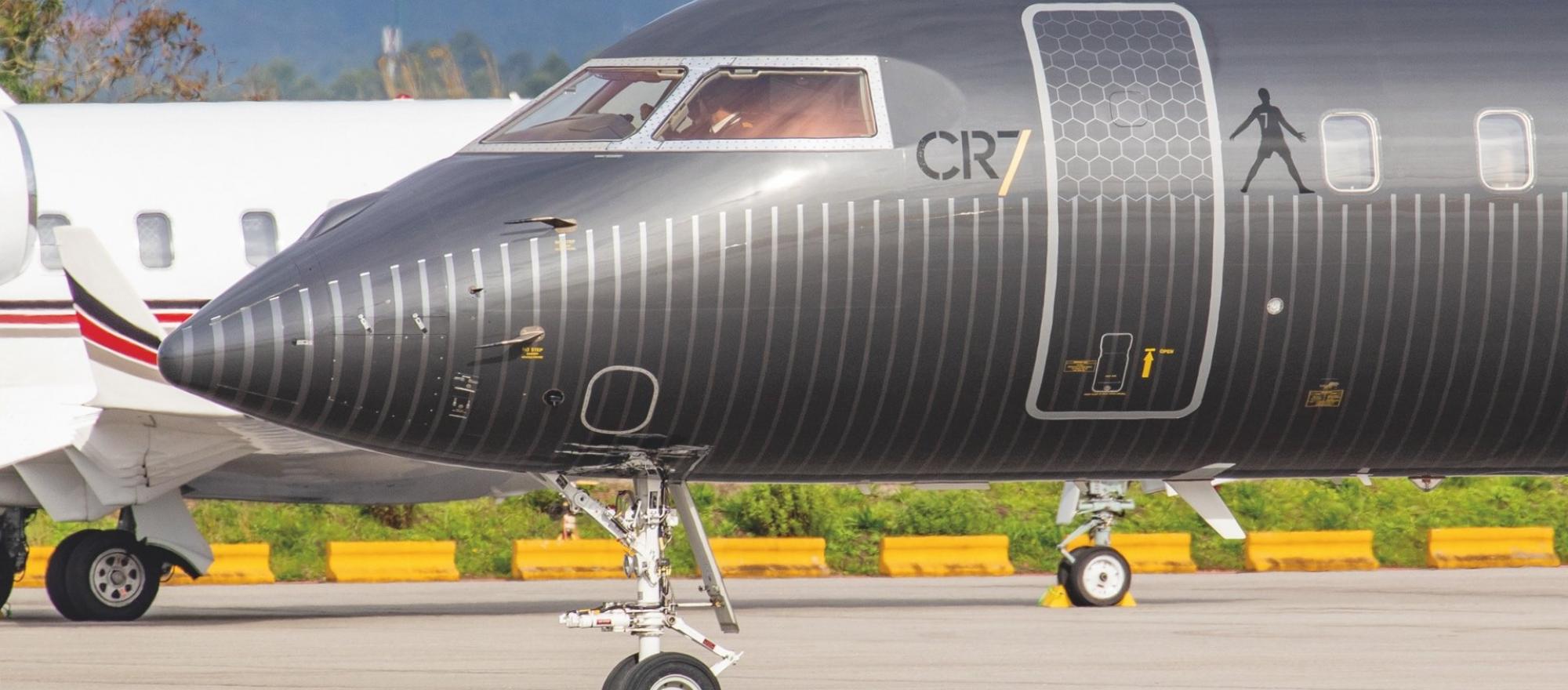 Cristiano Ronaldo's Global Express Is Very Cool | Business Jet Traveler