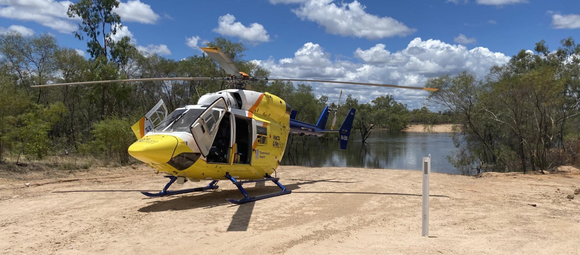 Helicopter Crew Makes Rescue in Australian Outback | Business Jet Traveler