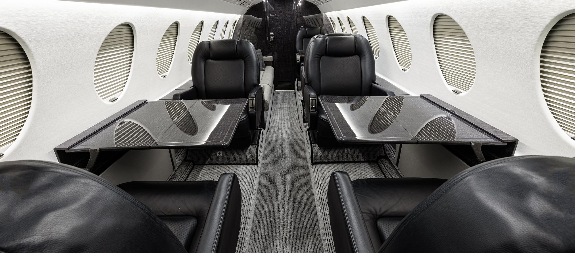 Duncan Aviation Transforms a Falcon 50 Trijet | Business Jet Traveler