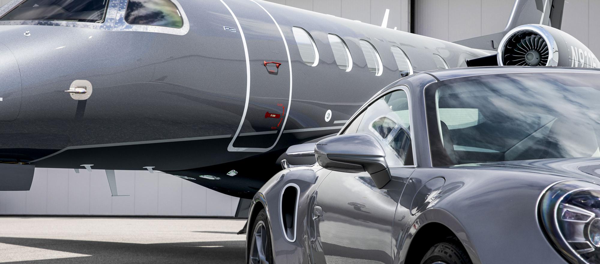 Get A Porsche With That Phenom | Business Jet Traveler