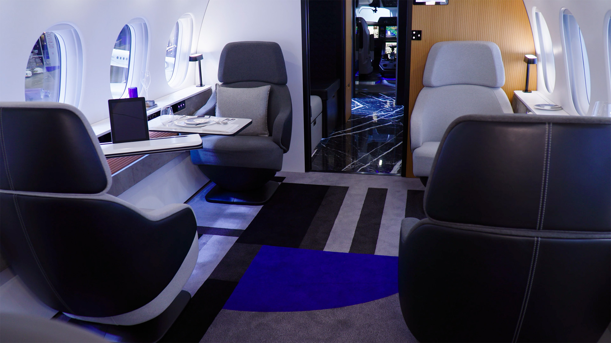 How Dassault Helps Customers Refine Their Jet Interiors | Business Jet ...