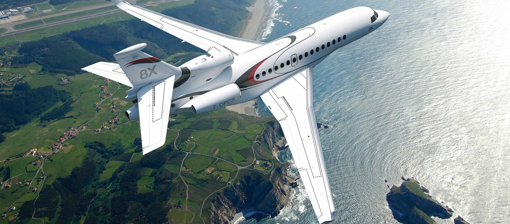 Dassault Takes Top of Market Up a Notch With Falcon 8X | Business Jet ...