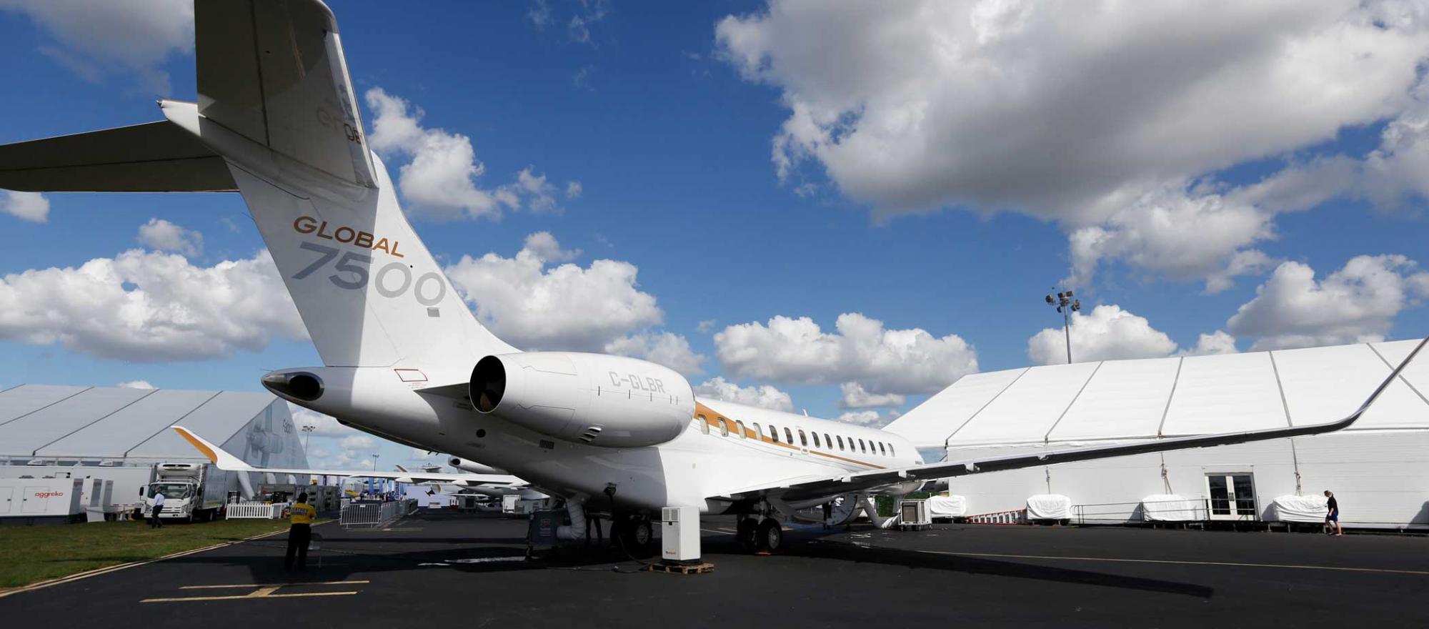 NetJets Takes First of 20 Global 7500s On Order | Business Jet Traveler